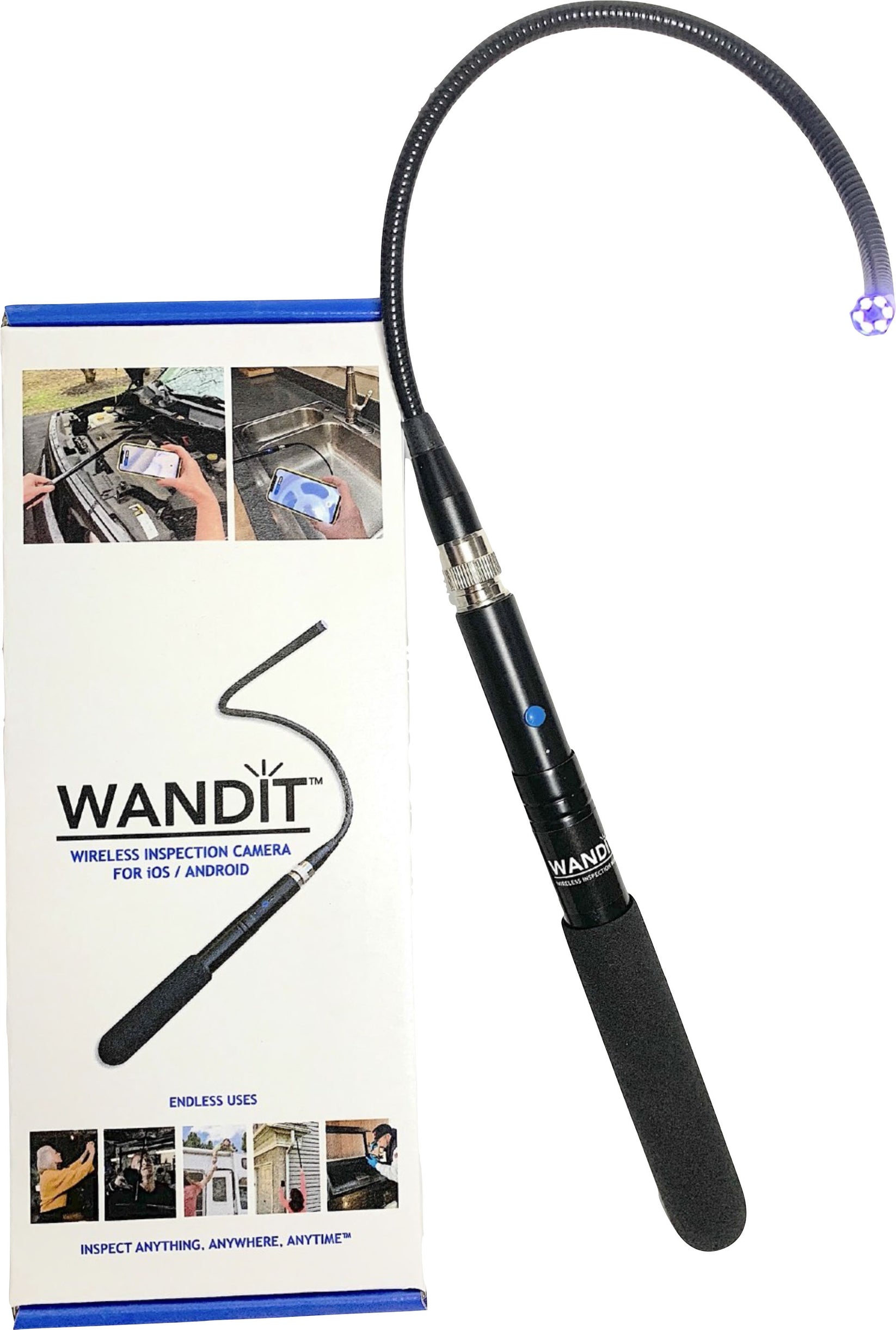 Wandit™ - Bendable, Extendable, Flexible Wireless Inspection Camera