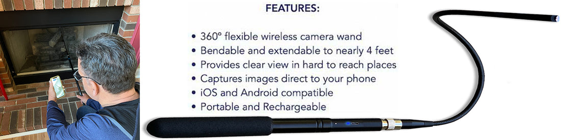 Wandit™ - Bendable, Extendable, Flexible Wireless Inspection Camera